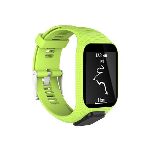 TomTom Watch Strap Runner Silicone - Lime Green | MDM Electron